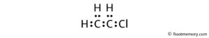 Lewis structure of C2H3Cl - Root Memory