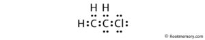 Lewis structure of C2H3Cl - Root Memory