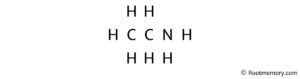 Lewis structure of CH3CH2NH2 - Root Memory