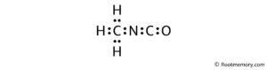 Lewis structure of CH3NCO - Root Memory