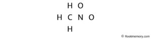 Lewis structure of CH3NO2 - Root Memory