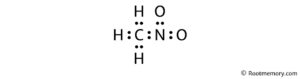 Lewis structure of CH3NO2 - Root Memory