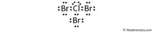 Lewis structure of ClBr3 - Root Memory