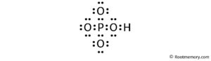 Lewis Structure of HPO42- Root Memory