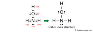 Lewis structure of NH2OH - Root Memory