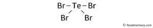 Lewis structure of TeBr4 - Root Memory
