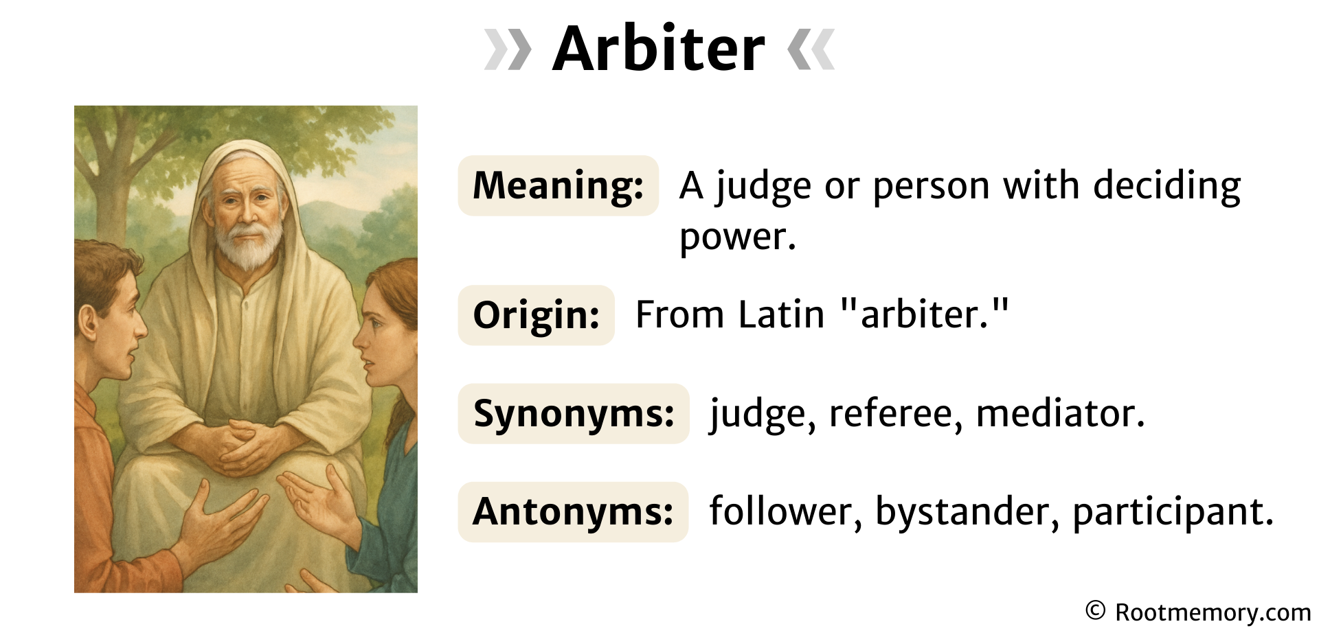 Arbiter - Root Memory